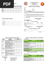 SHS Form 137 Template (PHILIPPINES) | PDF | Schools | Science