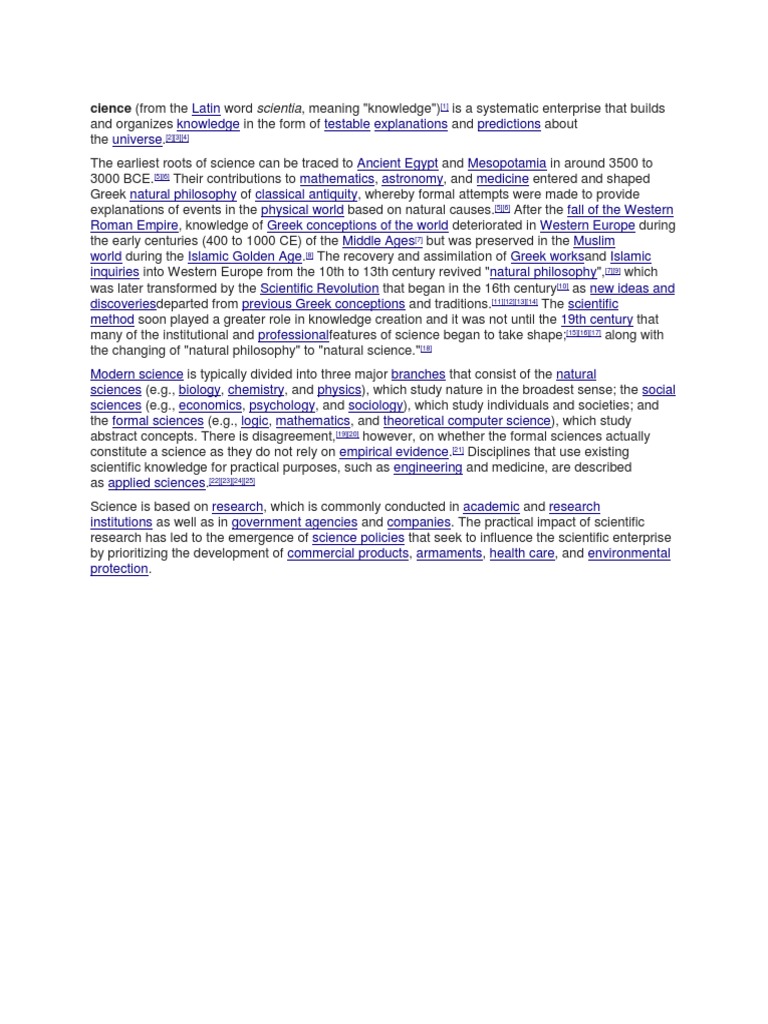 Science | PDF | Science | Justification