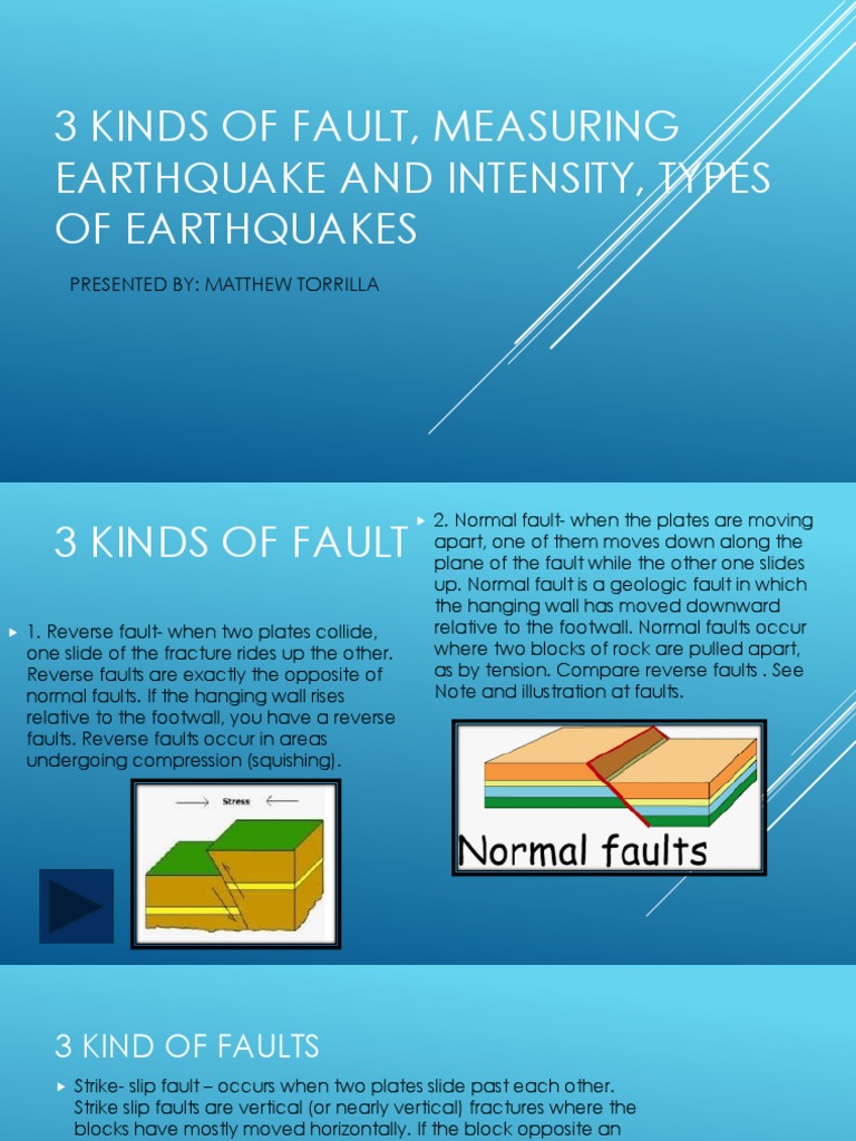 Normal Fault Science