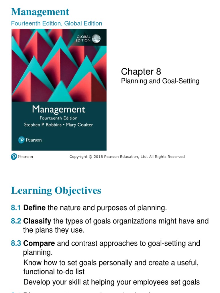 Introduction To Management: Planning & Goal Setting | PDF | Goal ...