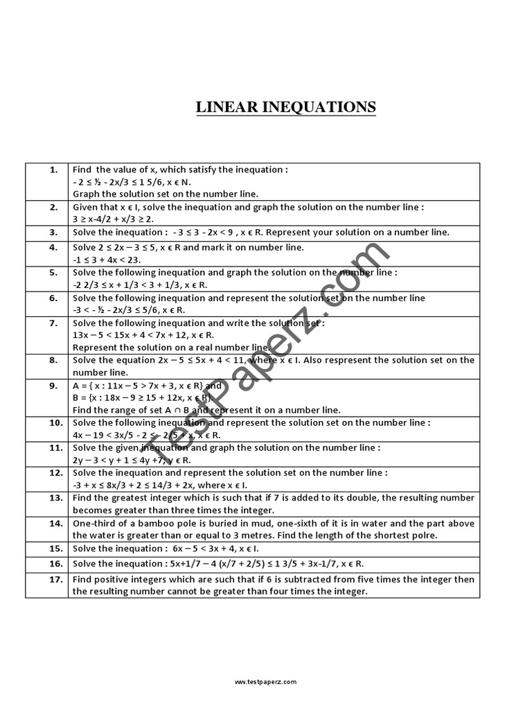 Lin | PDF | Inequality (Mathematics) | Mathematical Relations