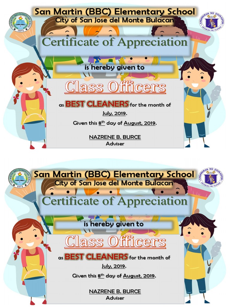 Best Cleaners Award - July 2019 | PDF