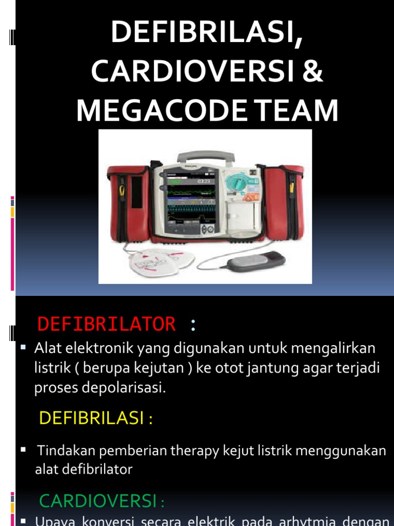 Prosedur Defibrilasi dan Kardioversi | PDF | Kesehatan Holistik