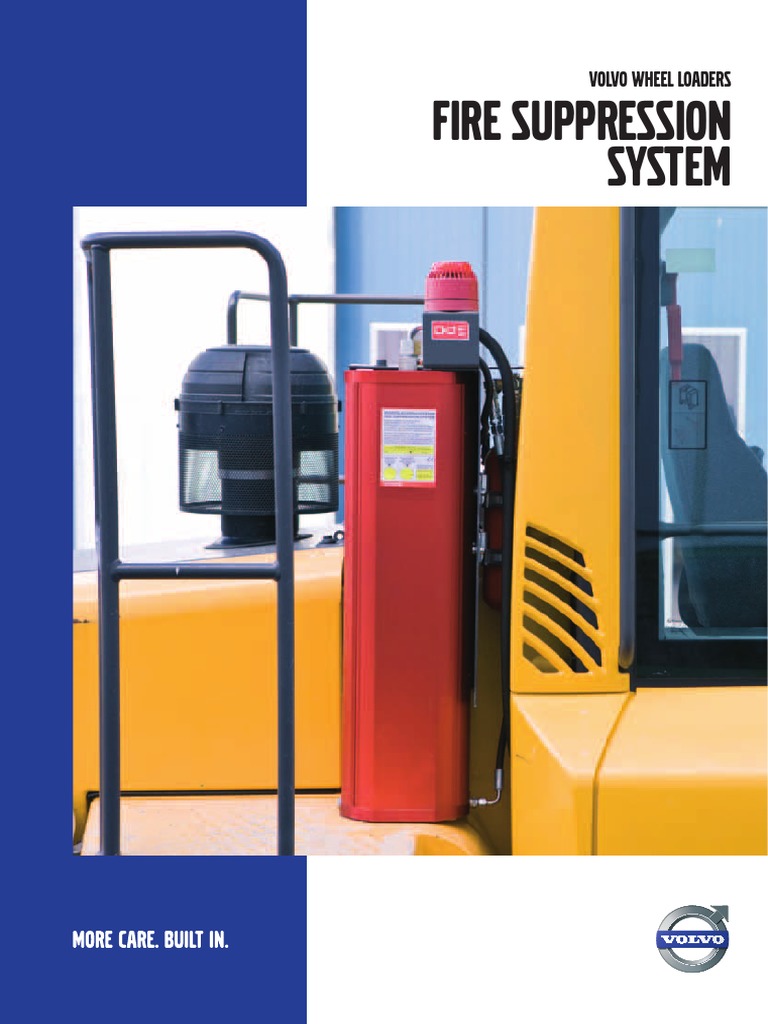 Fire Suppression System: Volvo Wheel Loaders | PDF | Fire Sprinkler ...