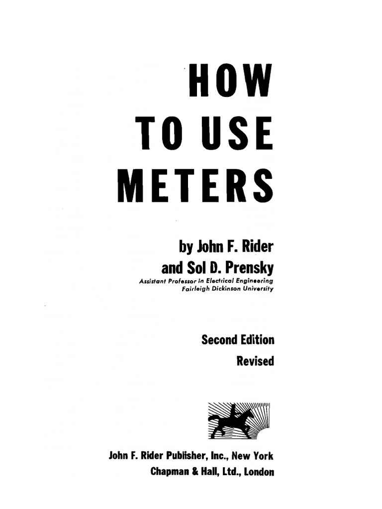 How To Use Meter
