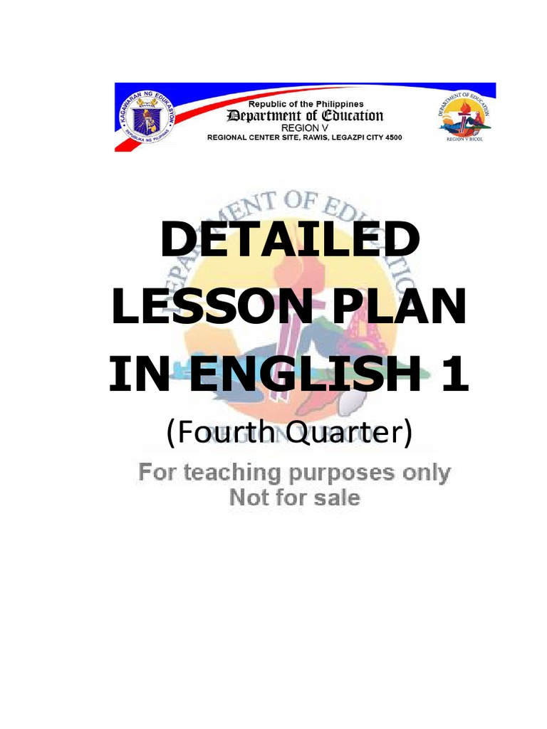 Detailed Lesson Plan | PDF | Lesson Plan | Learning