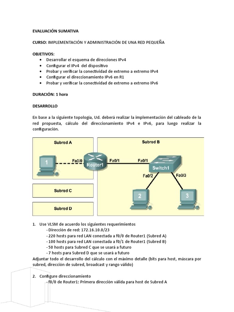 Curso | PDF | Dirección IP | Yo Pv6