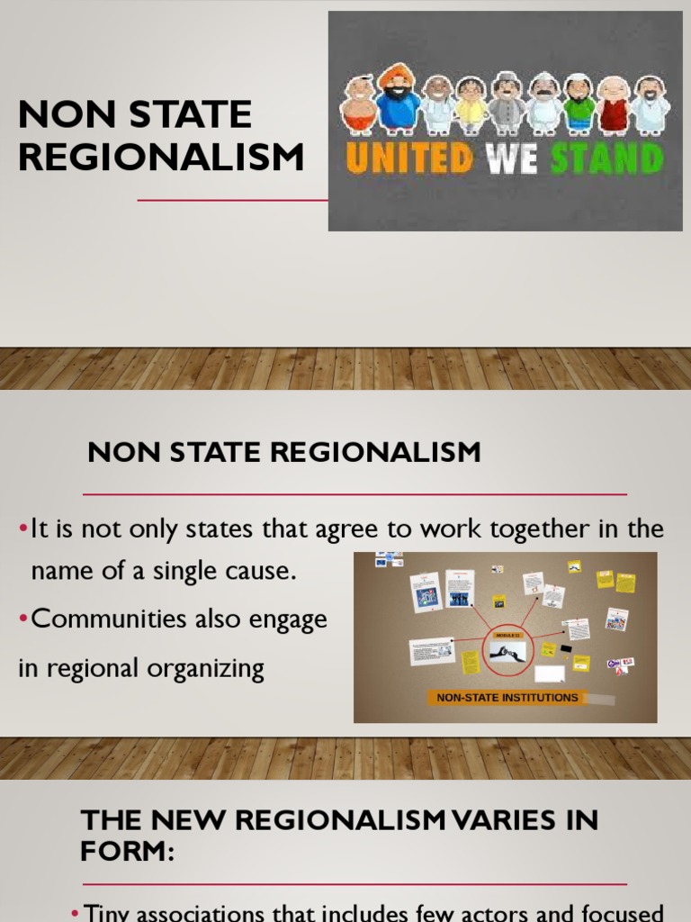 Non State Regionalism | PDF | North American Free Trade Agreement ...