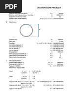 Perhitungan Base Plate Dan Angkur | PDF