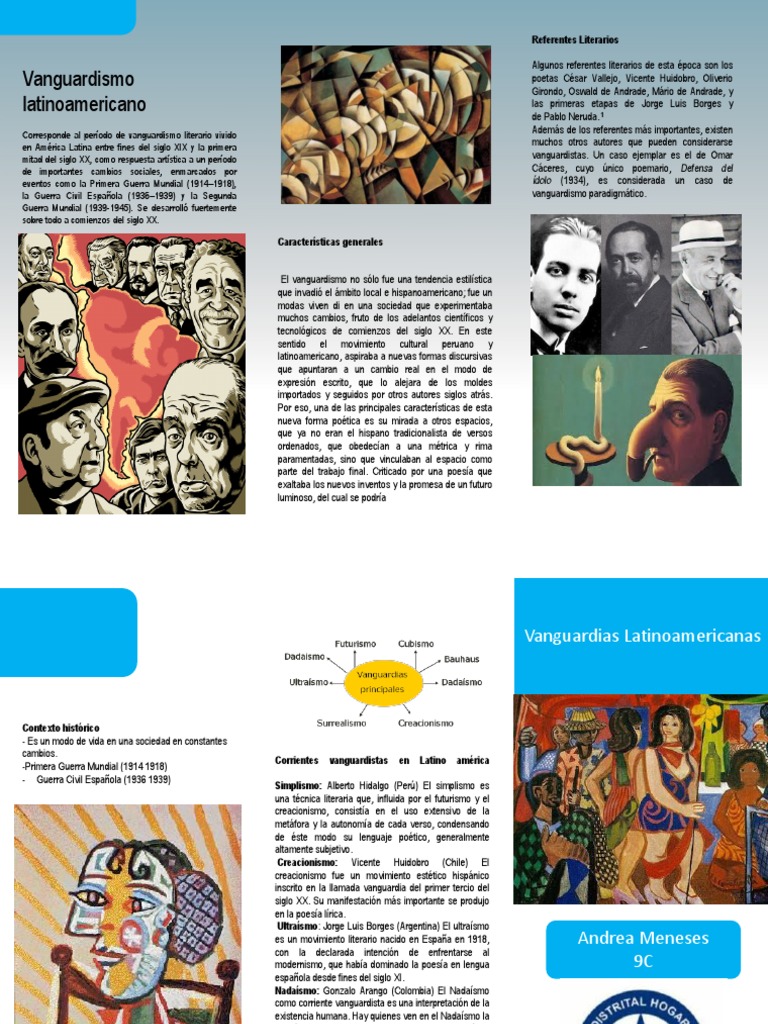 Vanguardismo Latinoamericano | PDF | Vanguardia | Poesía