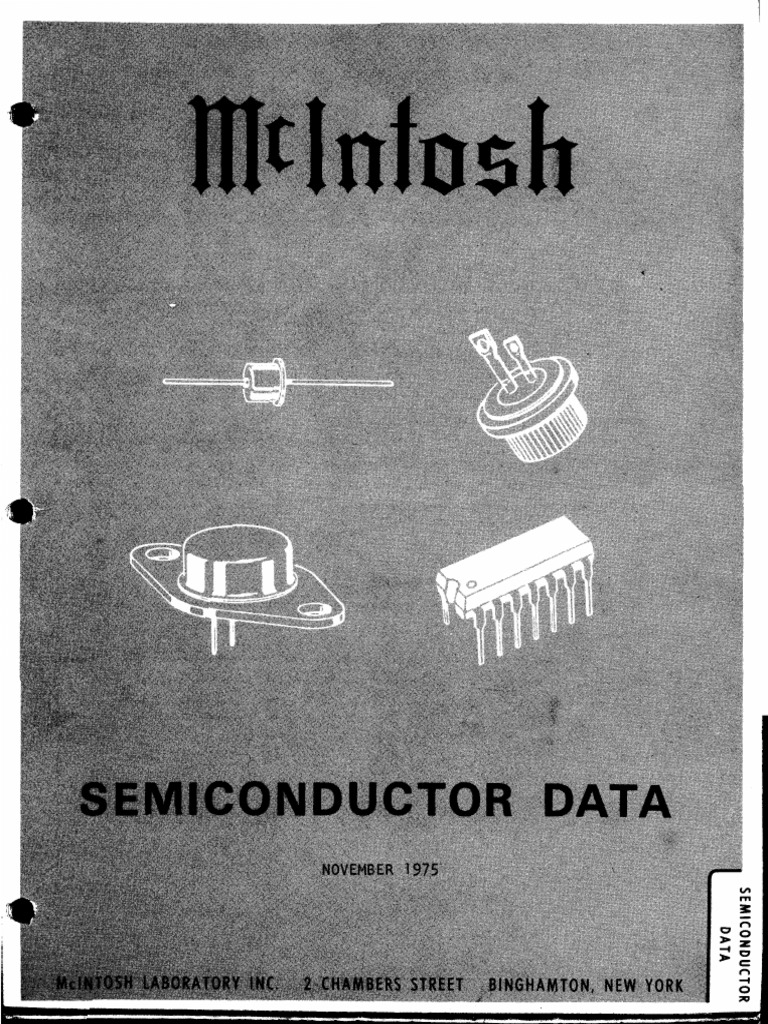 Semiconductor Data | PDF
