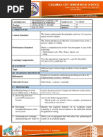 TASK SHEET - Preliminary Pages of CBLM | PDF | Education Theory | Pedagogy