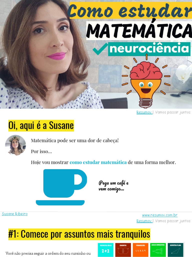Dicas Eficazes para Estudar Matemática | PDF | Lazer