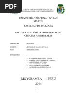 Índice de Simpson: Fórmula y Ejemplos | PDF | Biodiversidad | Habitat