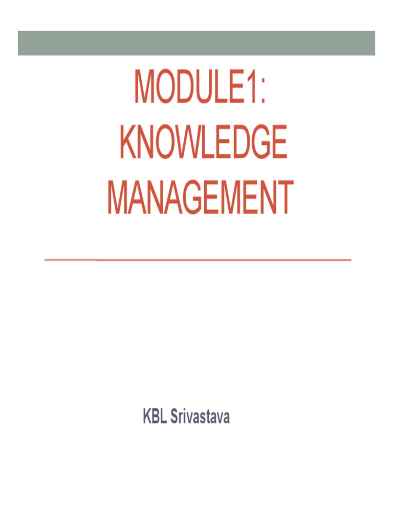Lecture 1 PDF | PDF | Knowledge Management | Feasibility Study