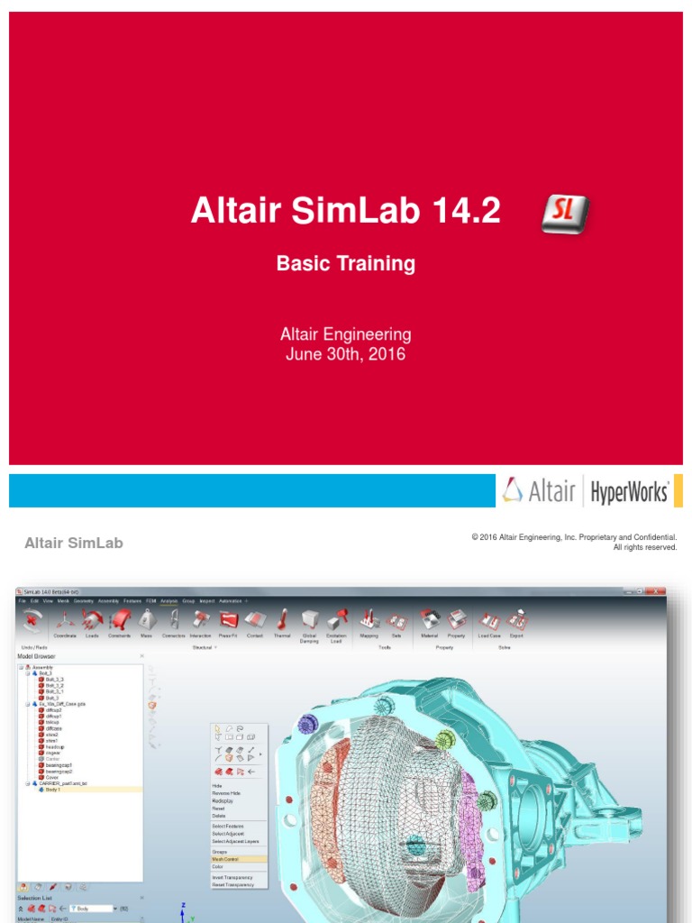 SimLab Basic Training v14.2c PDF | PDF | Computer Aided Design ...