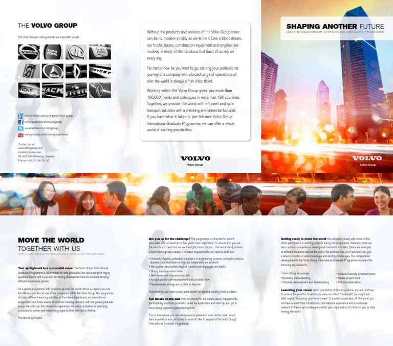 Graduate Program Volvo | PDF | Learning | Cognition