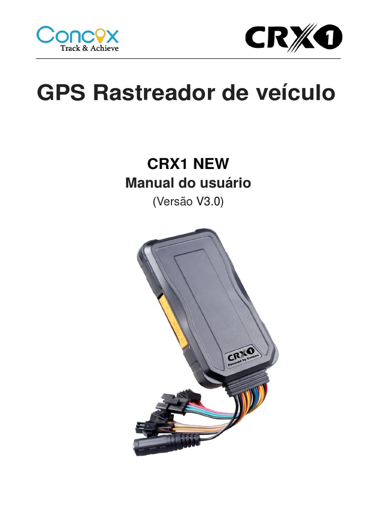 CRX1 NEW Manual Do Usuario 3 0 | PDF | Relé | Aplicativo para celular