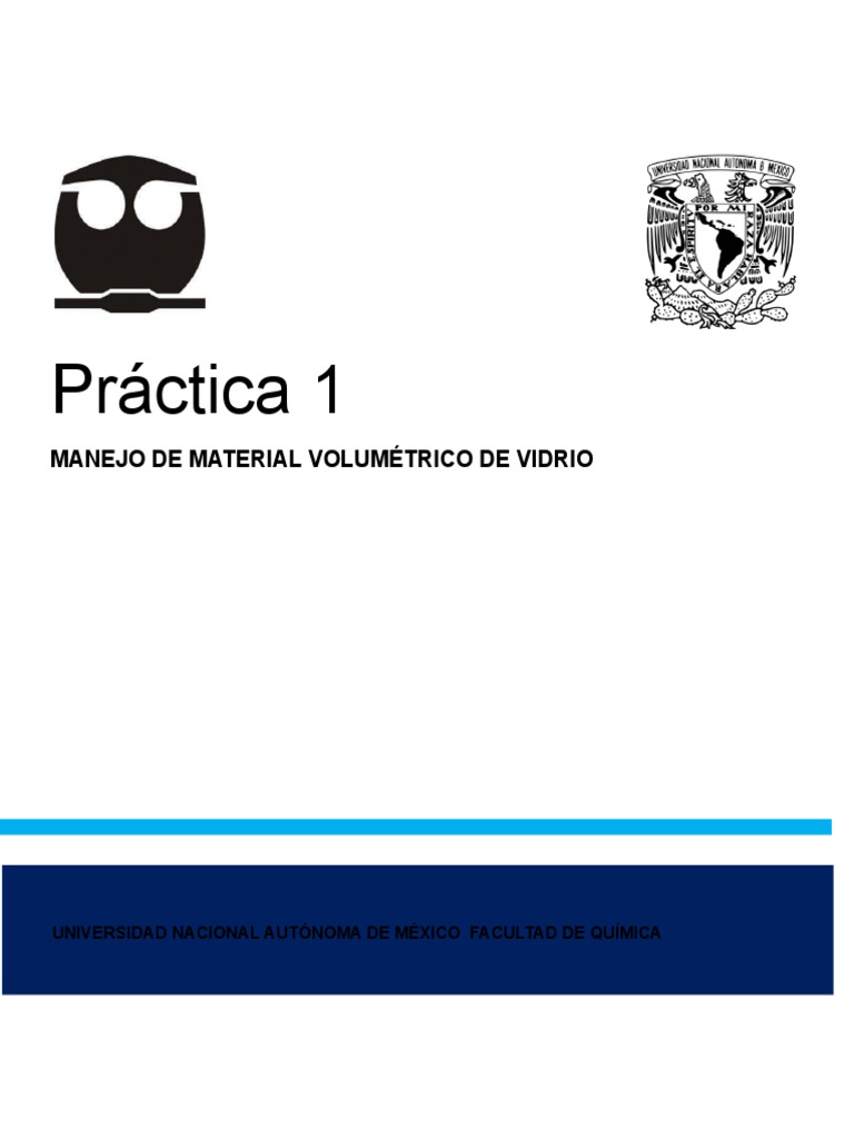 Manejo de Material Volumetrico | PDF | Medición | Temperatura