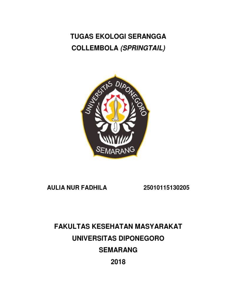 Collembola | PDF | Ilmu Sosial | Sains & Matematika