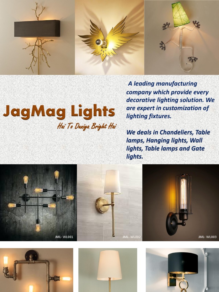 Wall Light Catalogue | PDF | Lighting | Glass Applications