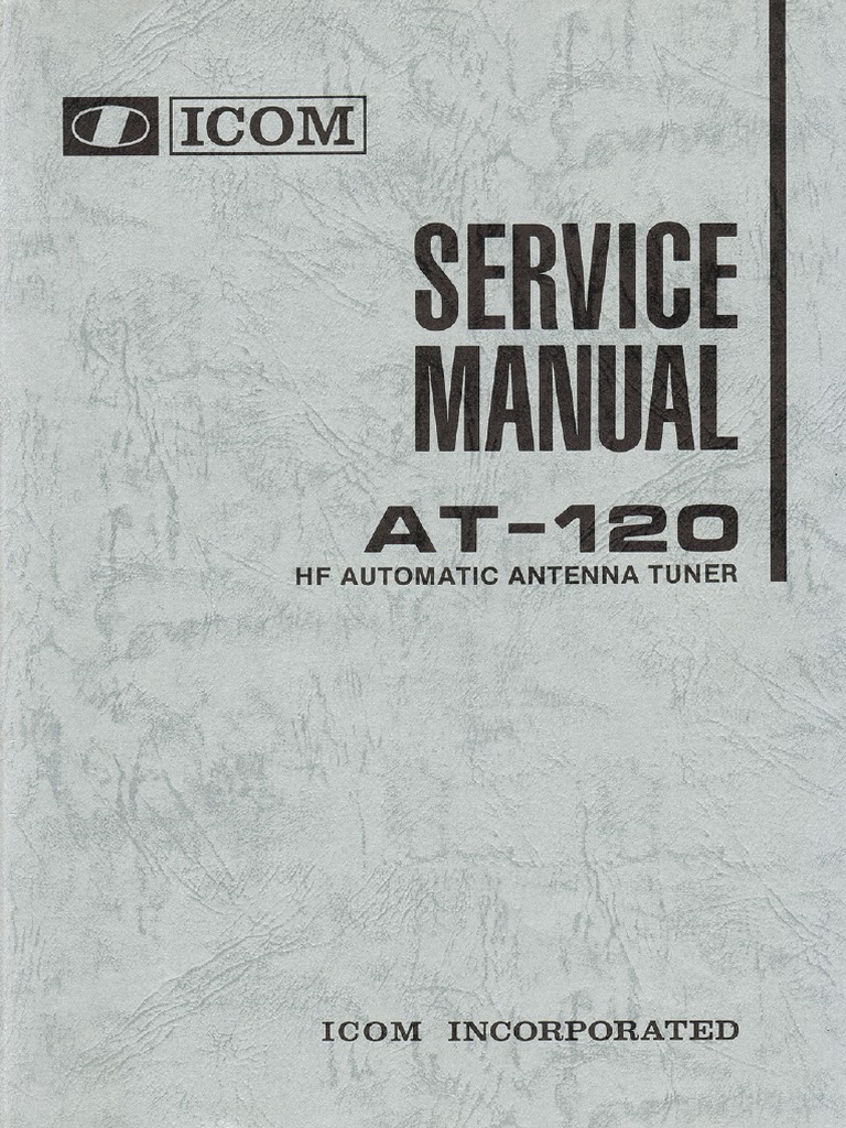 AT-120 Service Manual PDF | PDF