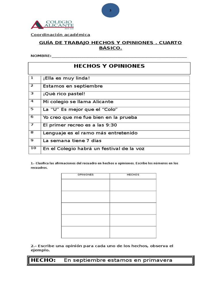 Hechos y Opiniones 2 | PDF | Dom