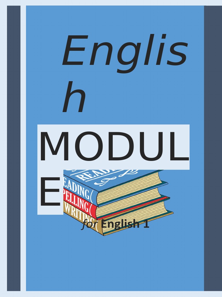 English MODULE For English 1 General Eng | PDF | Part Of Speech ...