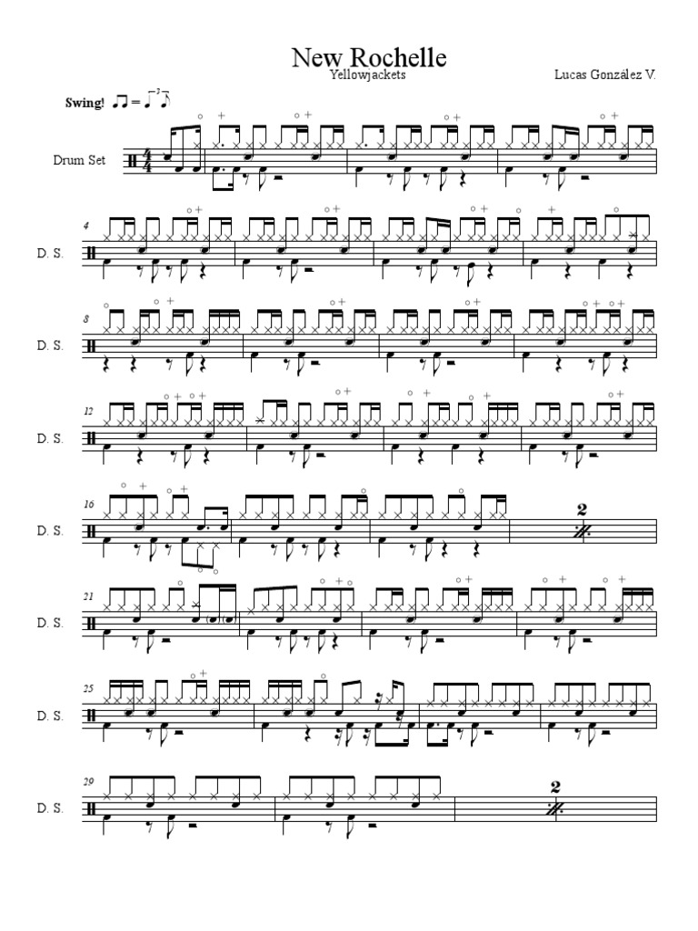 New Rochelle Yellowjackets - Score | PDF