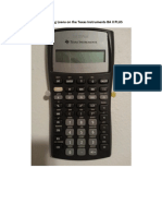 BA II Plus Calculator User Guide | PDF | Interest | Loans