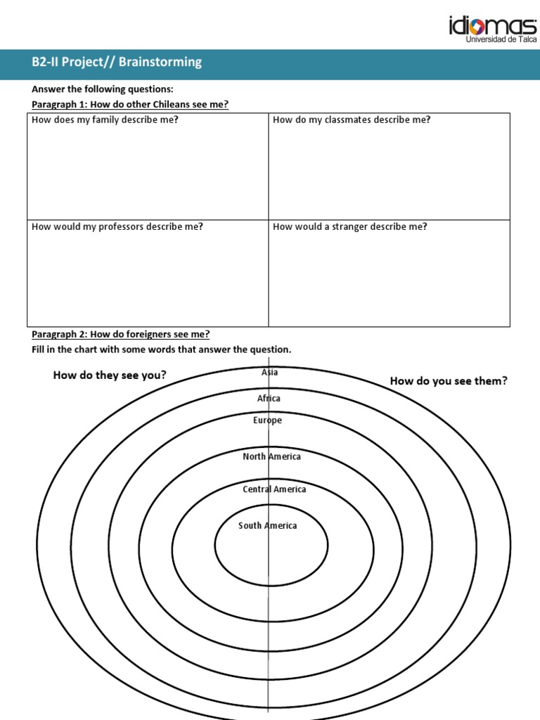 b2-II Project 2 Brainstorming | PDF