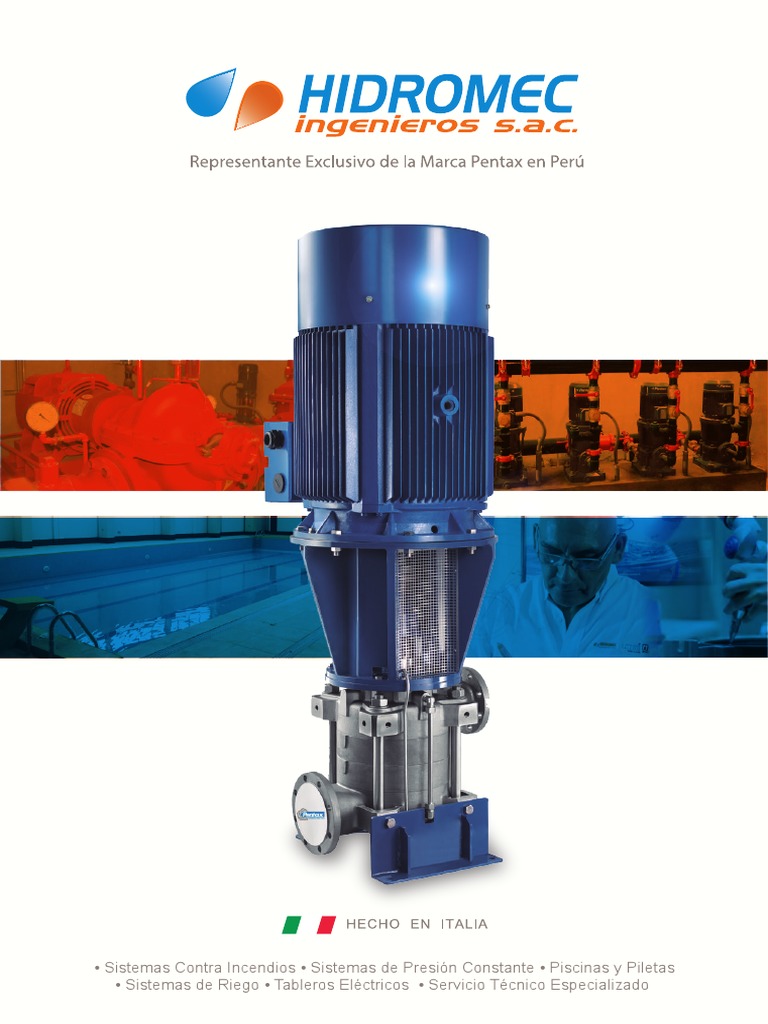 Brochure Hidromec 2018 | PDF | Riego | Agua