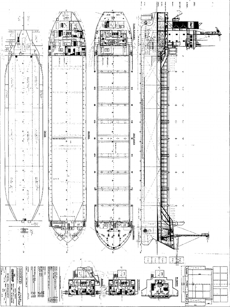 Plano Arreglo General Buque de Carga | PDF