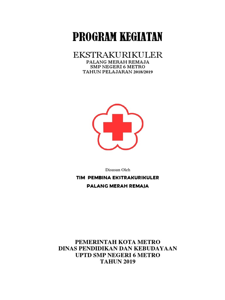 Program Kerja Ekskul PMR | PDF