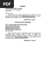 Letter To Postmaster Sample | PDF