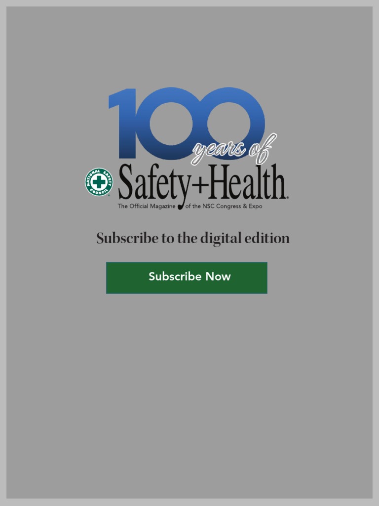 100 Years Safety & Health | PDF | Occupational Safety And Health | Net ...