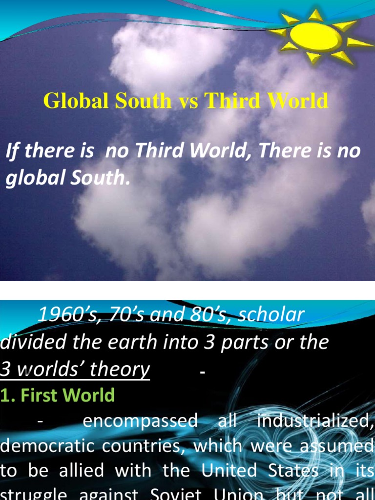 ''Global South Vs Third World | PDF | Third World | Colonialism