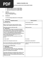 Detailed Lesson Plan in Tle 10 Fbs | PDF | Tableware | Buffet