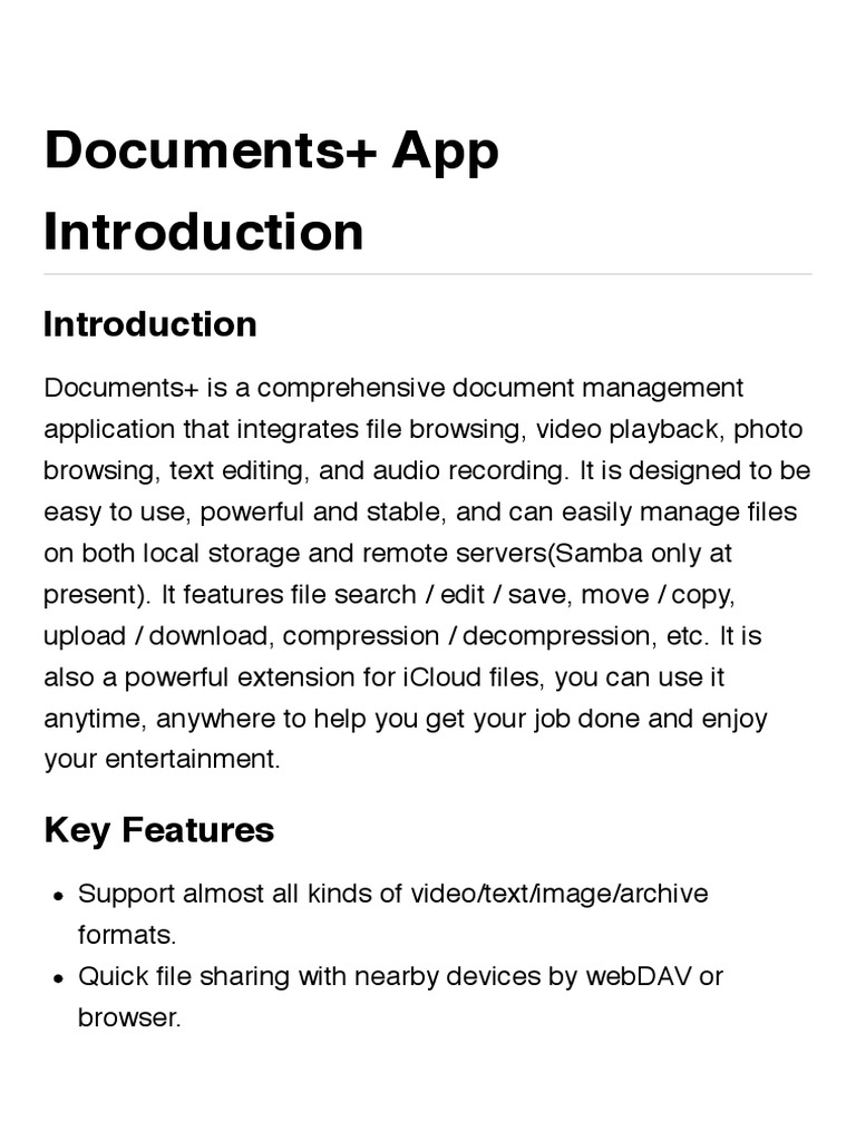 Documents App Pdf I Cloud Data Compression