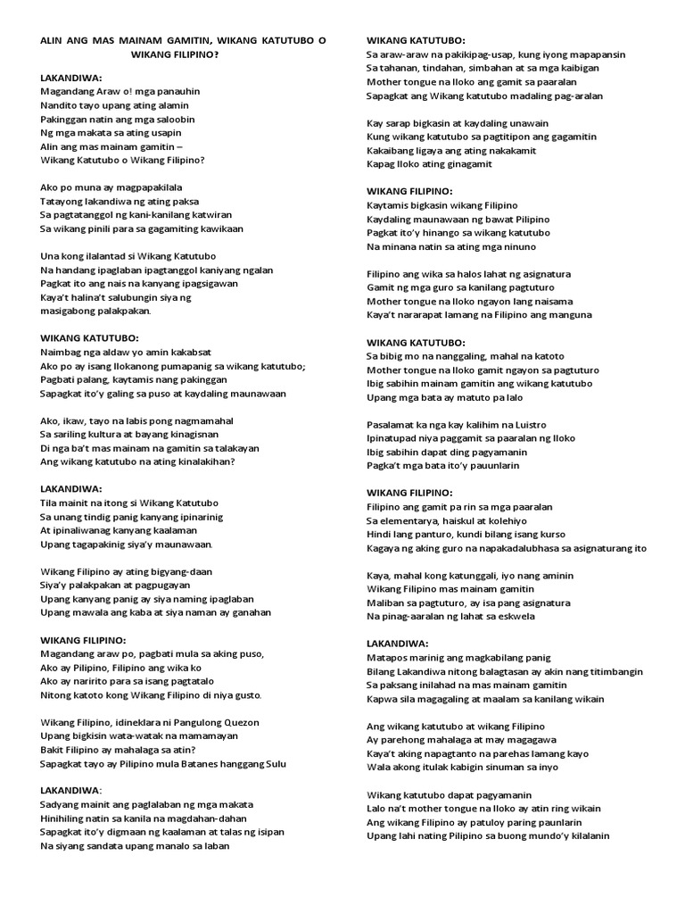 Balagtasan | PDF