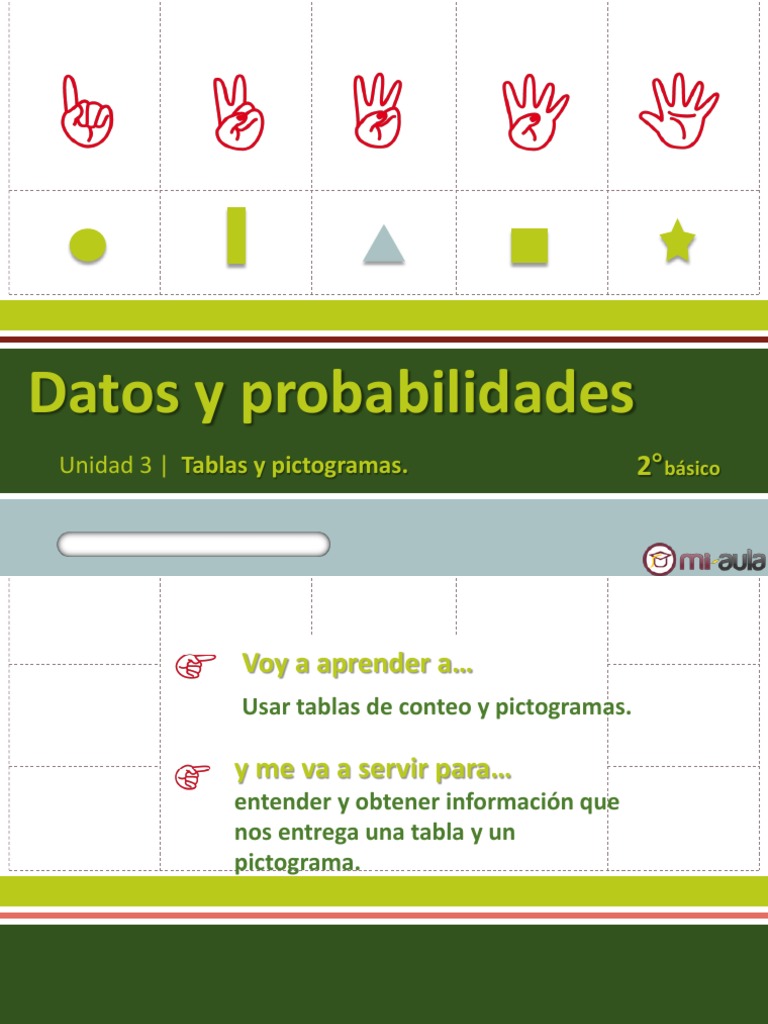 Tablas de Conteo | PDF | Métodos y materiales de enseñanza