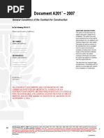 Construction Contract AIA A101 | PDF | Indemnity | Employment