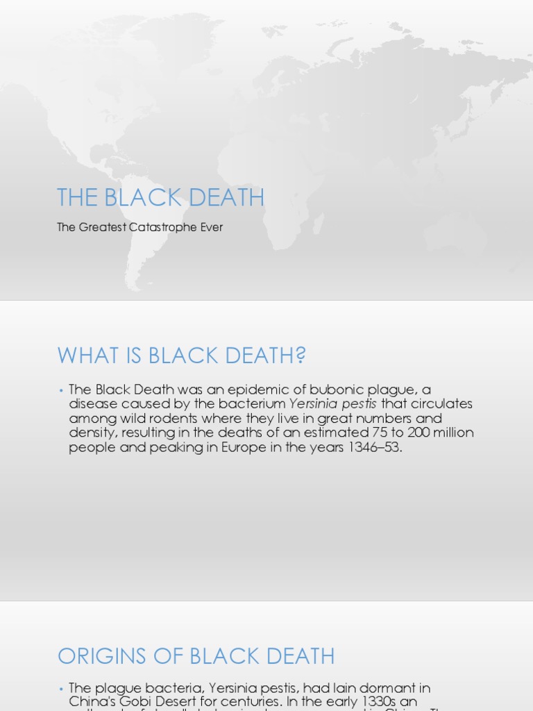 Medieval Plague's Deadly Impact | PDF