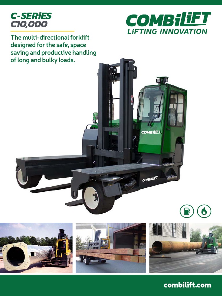 Combilift C10,000 Multi-Directional Forklift | PDF | Truck ...