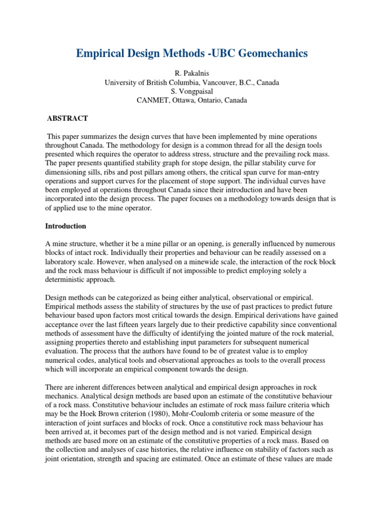 Empirical Design Methods | PDF | Computer Simulation | Stress (Mechanics)