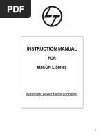 L&T EtaSmart APFC Relay Manual | PDF