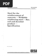 BS 4360 Grade 43A Steel PDF | PDF | Rolling (Metalworking) | Applied ...