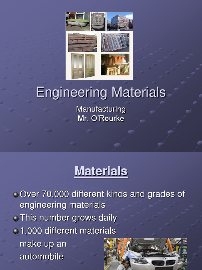 Engineering Materials | PDF