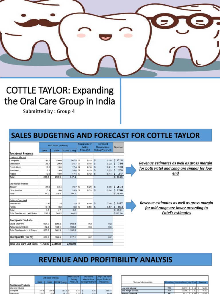 Cottle Taylor Case | PDF | Revenue | Gross Margin