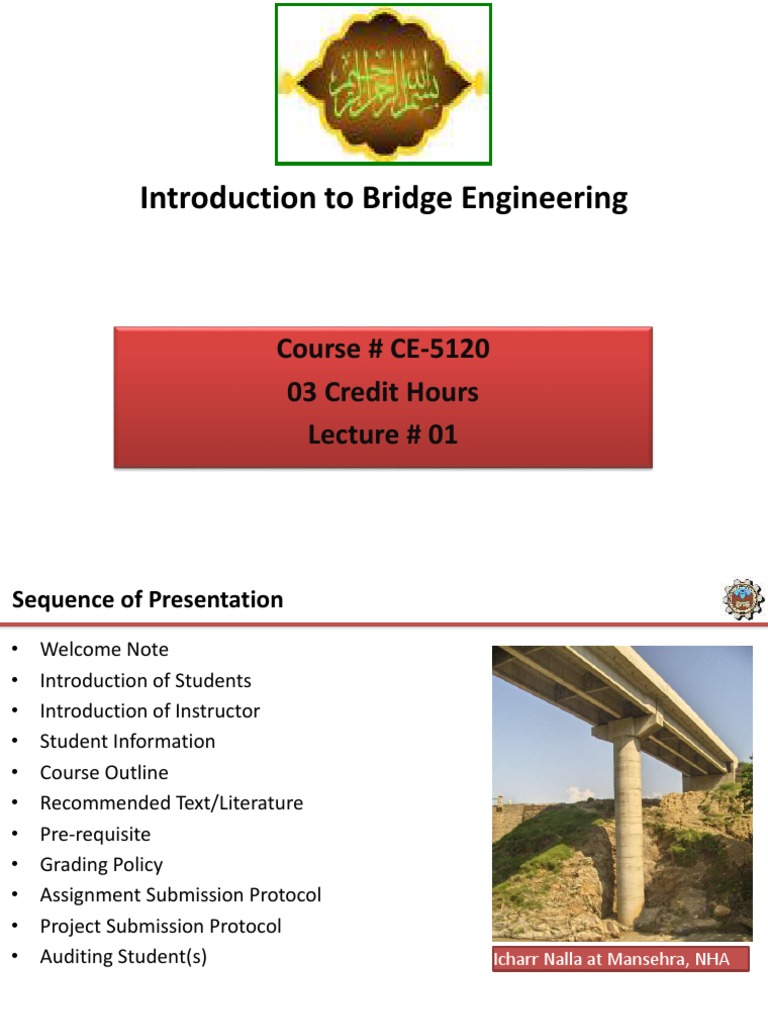 1 Introduction To Bridge Engineering | PDF | Structural Load ...